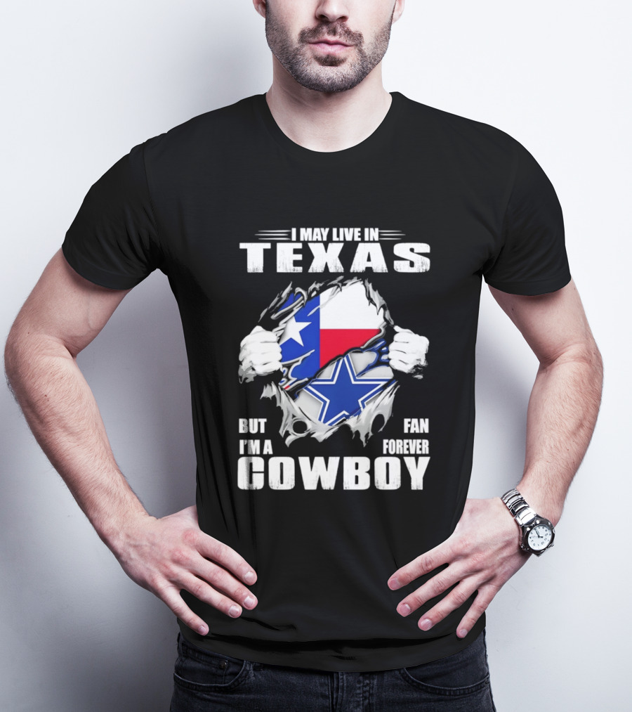 Texas Resident Dallas Cowboys Fan Forever T-Shirt