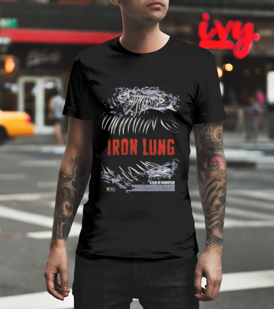 Iron Lung A Film By Markiplier Distressed Grunge T-Shirt
