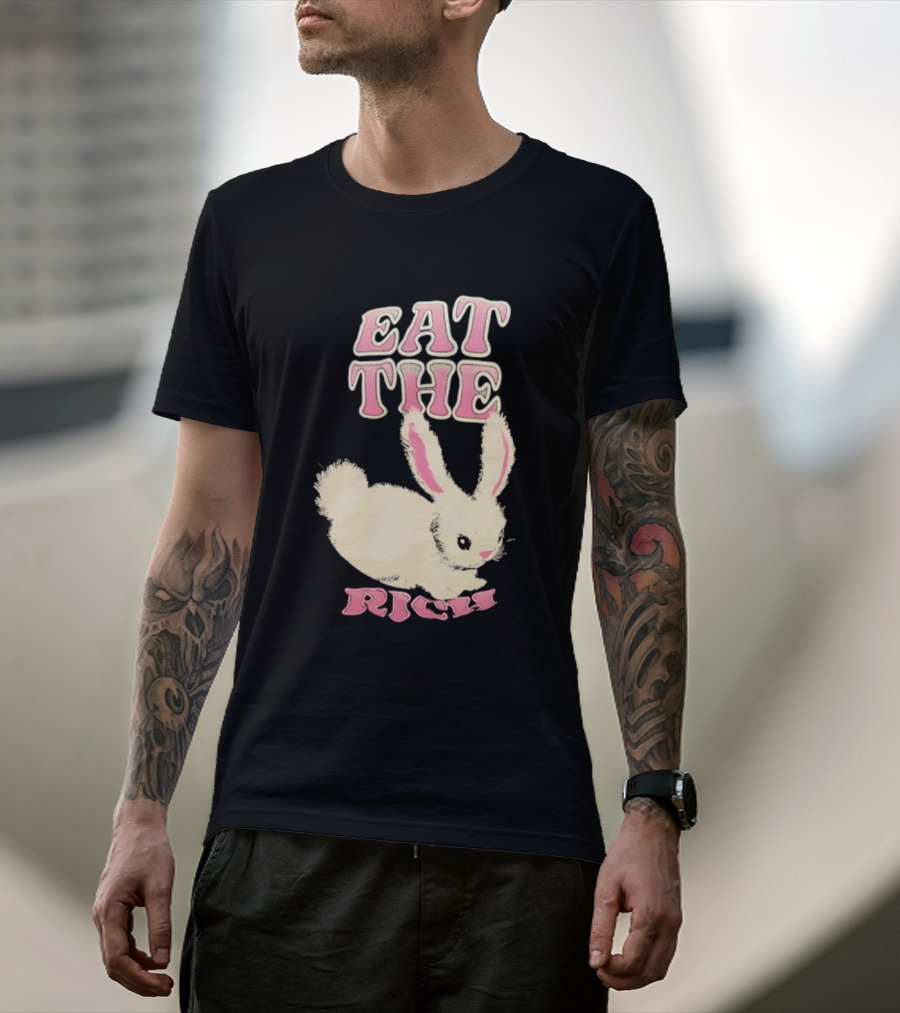 Eat The Rich Bunny T-Shirt