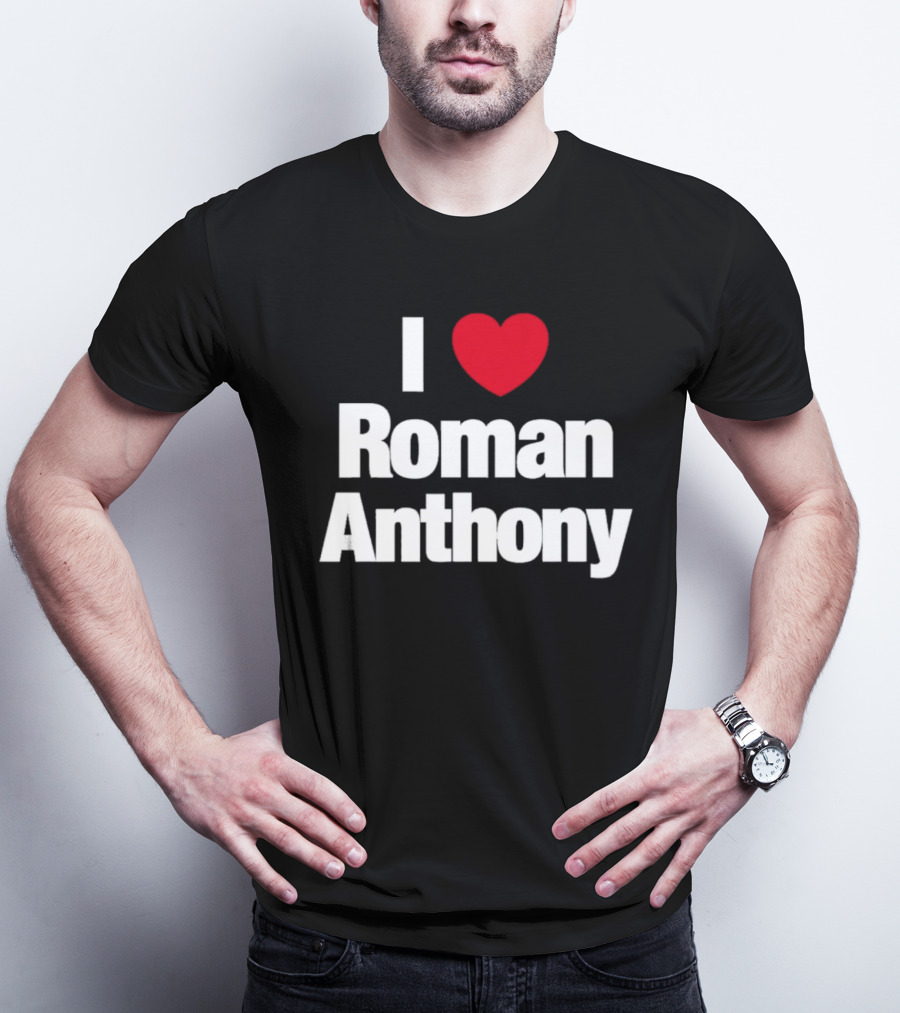 I Heart Roman Anthony Boston Red Sox T-Shirt