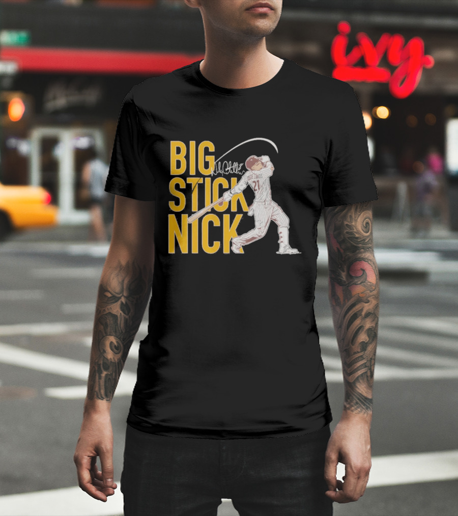 Big Stick Nick Castellanos Padres Baseball T-Shirt