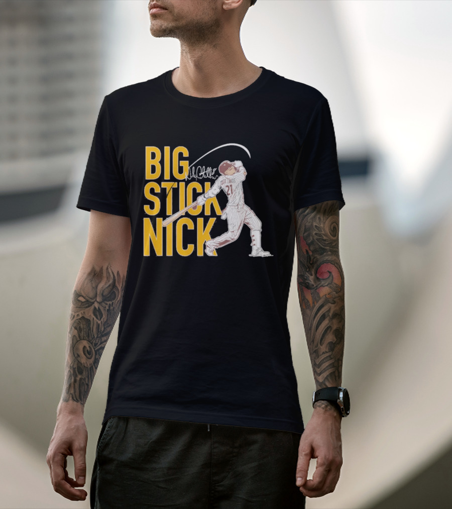 Big Stick Nick Castellanos Padres Baseball T-Shirt