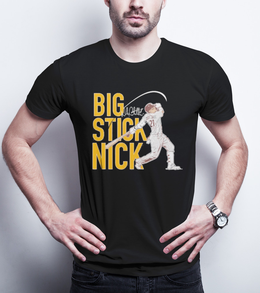 Big Stick Nick Castellanos Padres Baseball T-Shirt