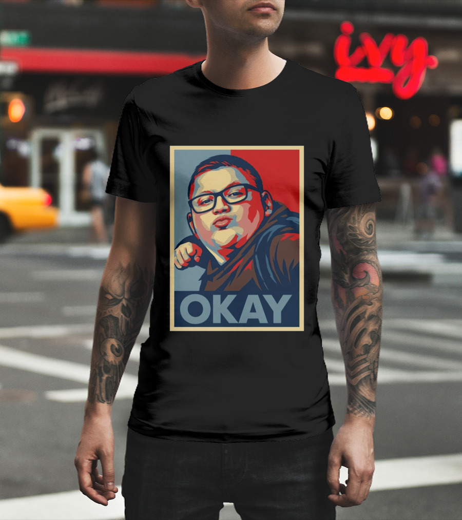 Okay Punch Kid Meme T-Shirt