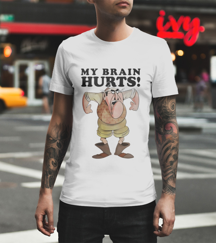 Monty Python Gumby My Brain Hurts T-Shirt