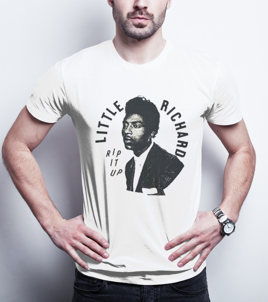 Little Richard Rip It Up Vintage Style Iconic Music T-Shirt