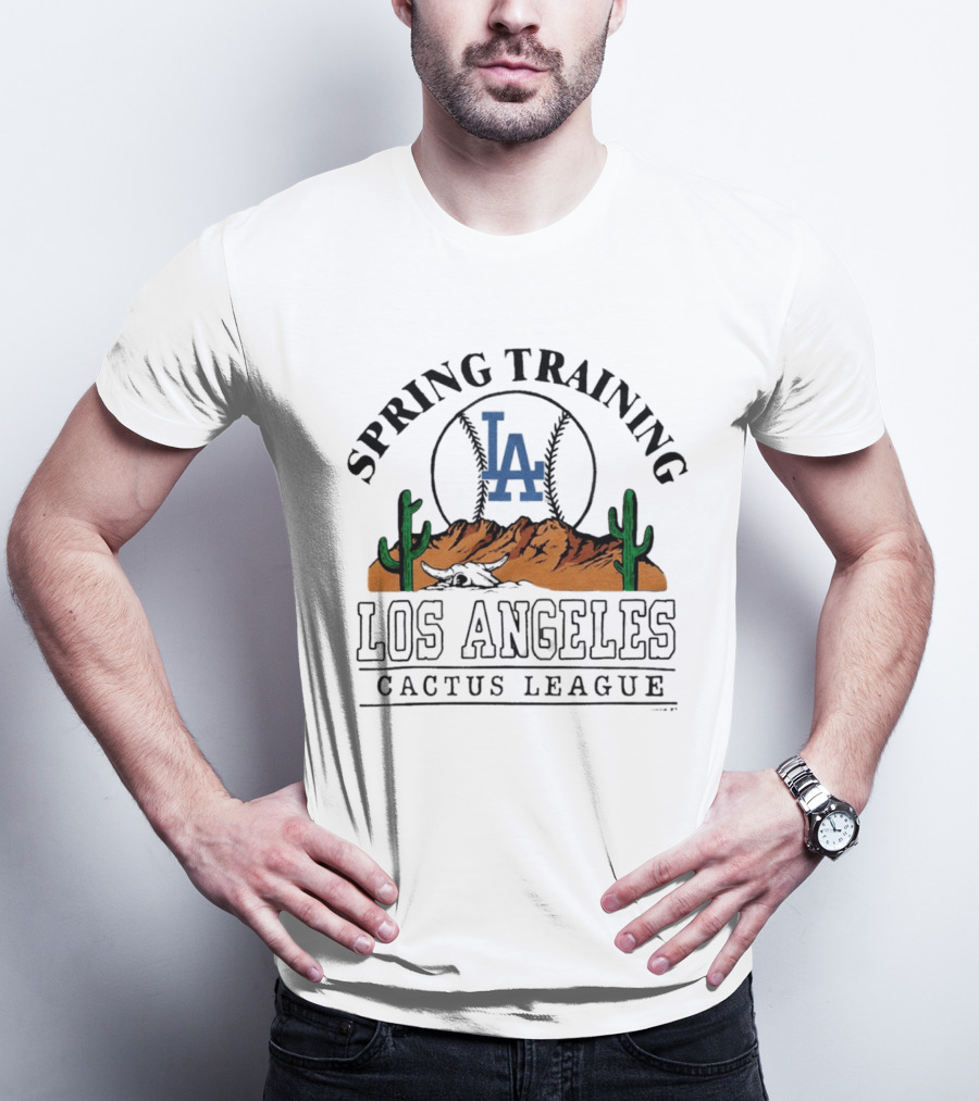 Los Angeles Dodgers Cactus League Spring Training 2026 Desert Baseball T-Shirt