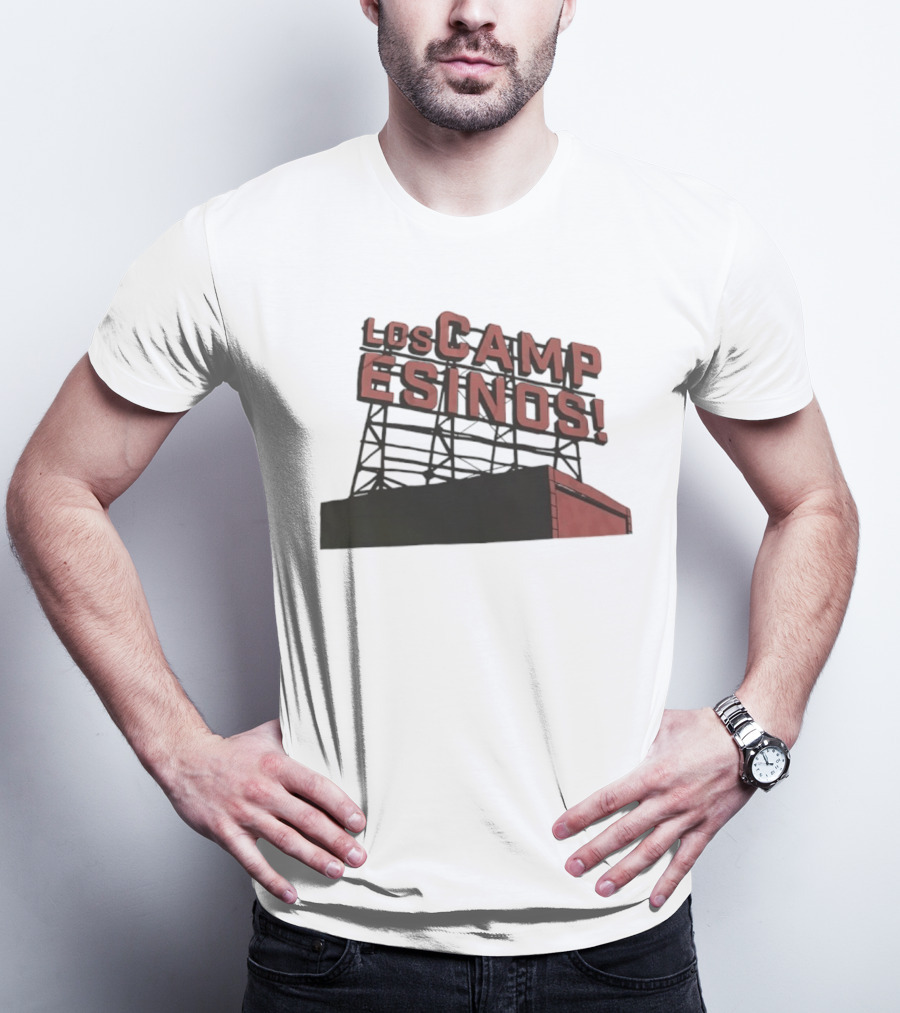 Los Campesinos Retro Marquee Sign T-Shirt