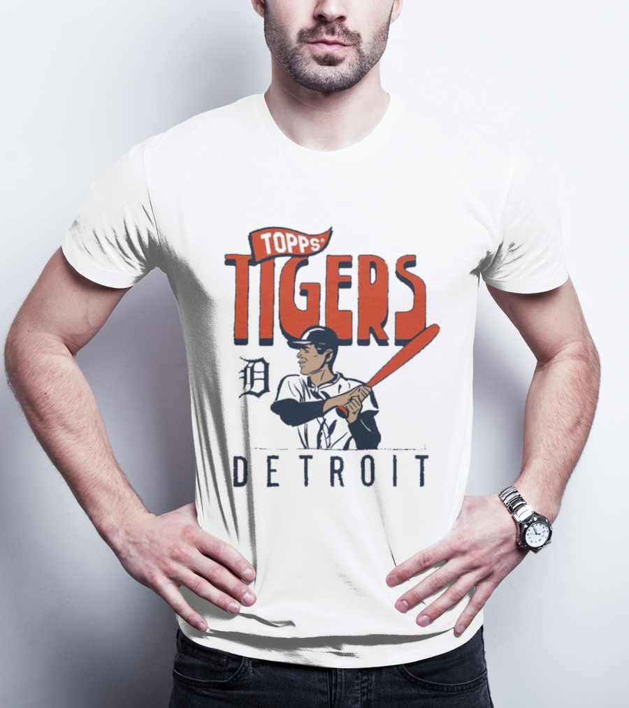 MLB Topps Detroit Tigers Raglan Player T-Shirt