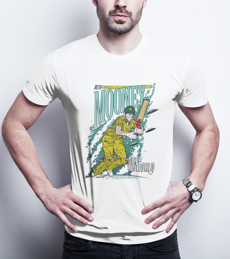 Beth Mooney Out Of This World Cricket T-Shirt