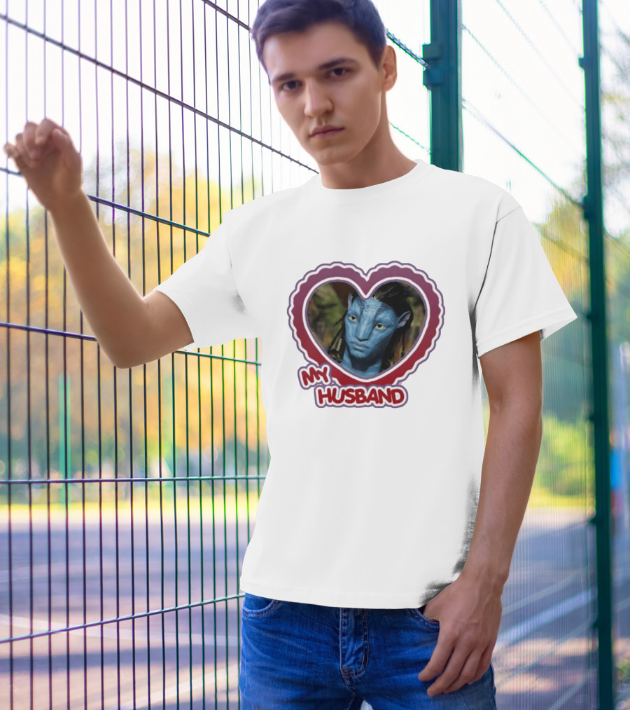 Jake Sully My Husband Avatar Heart Fan Favorite T-Shirt