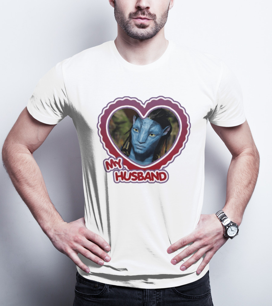 Jake Sully My Husband Avatar Heart Fan Favorite T-Shirt