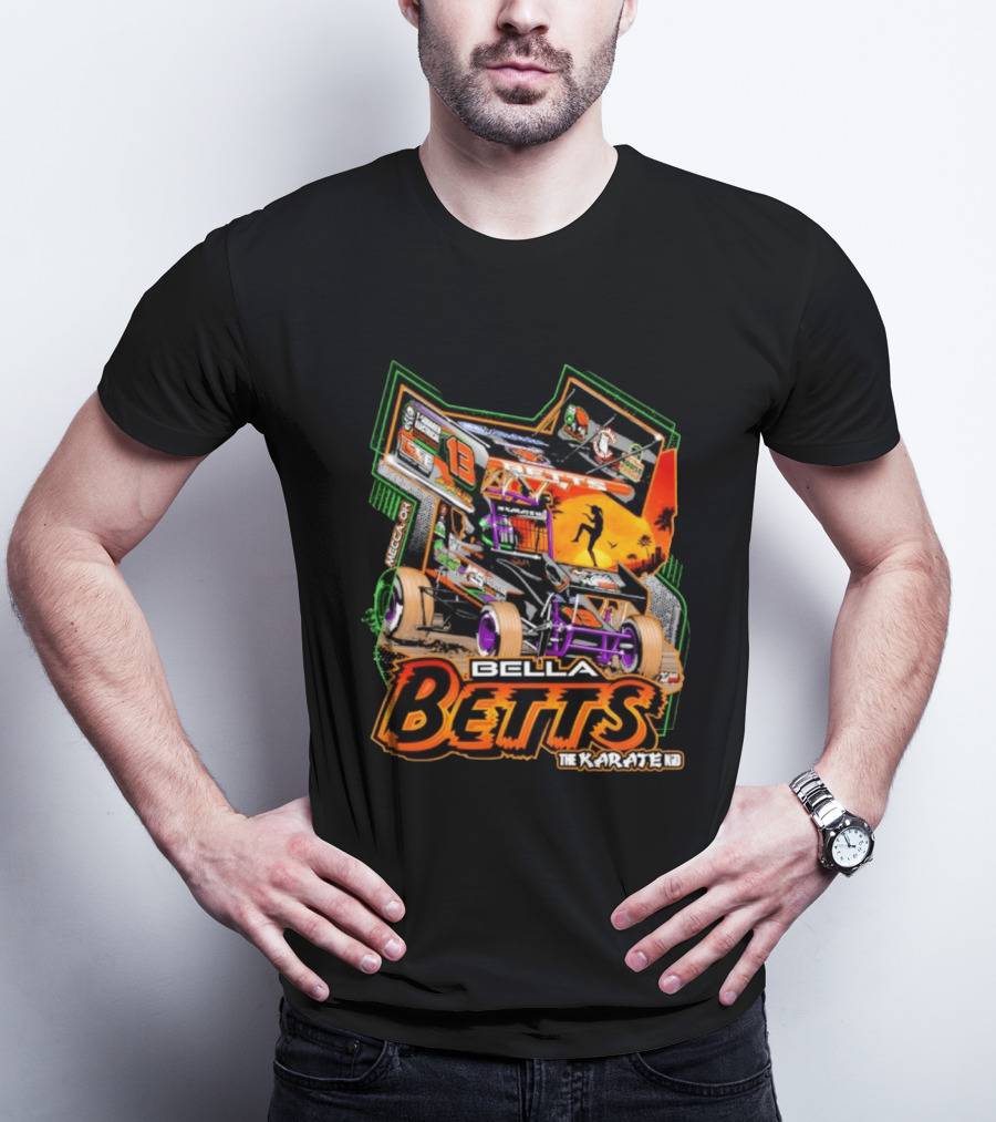 Bella Betts Karate Kid Racing 2026 Season Launch 13 McCreery Competition T-Shirt