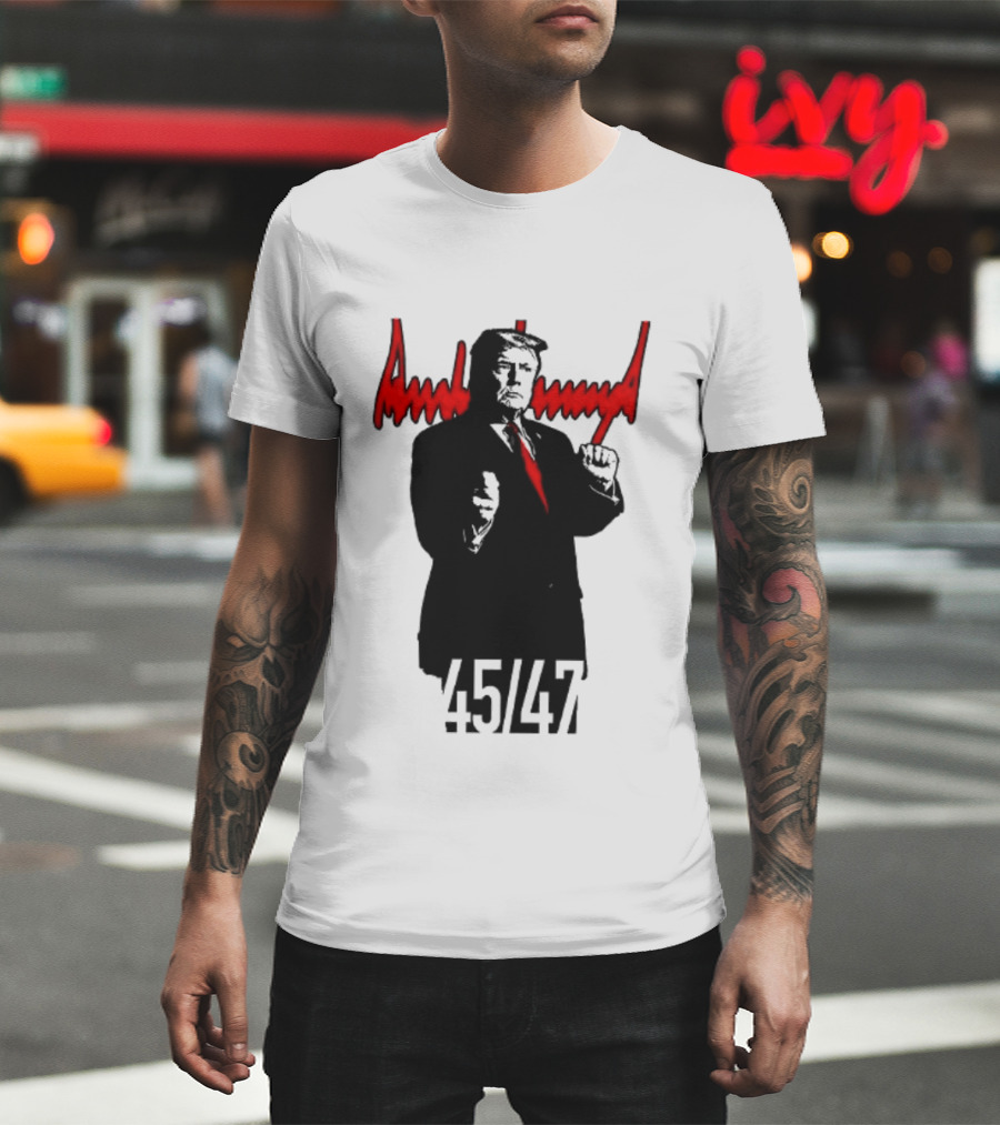 President Trump America 45 47 Patriots 2026 T-Shirt