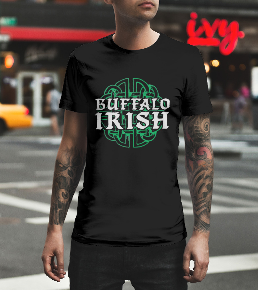 Buffalo Irish Celtic Knot St. Patrick's Day T-Shirt