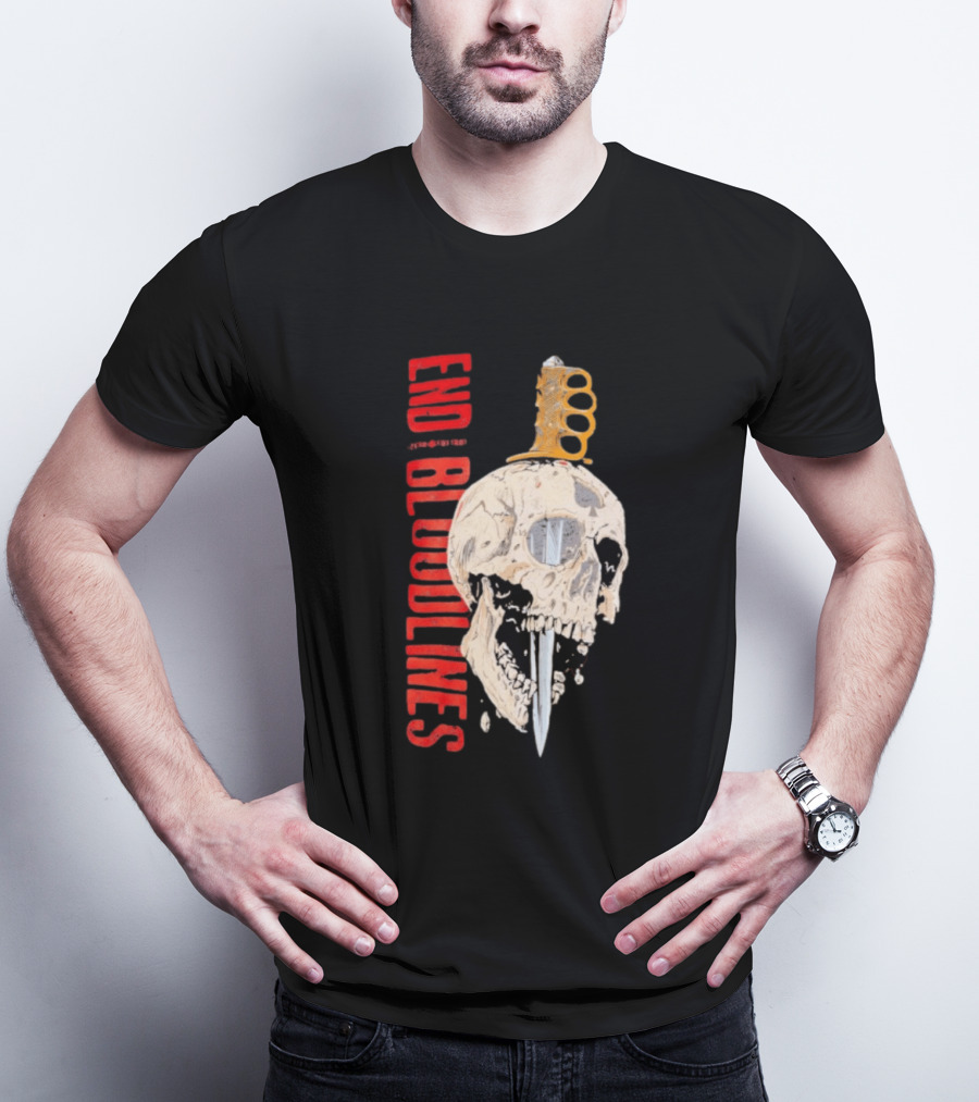 End Bloodlines Skull Dagger T-Shirt