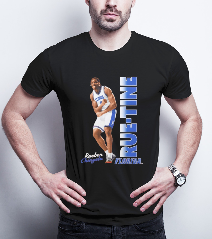 Rueben Chinyelu Florida Gators Rue Tine Basketball T-Shirt