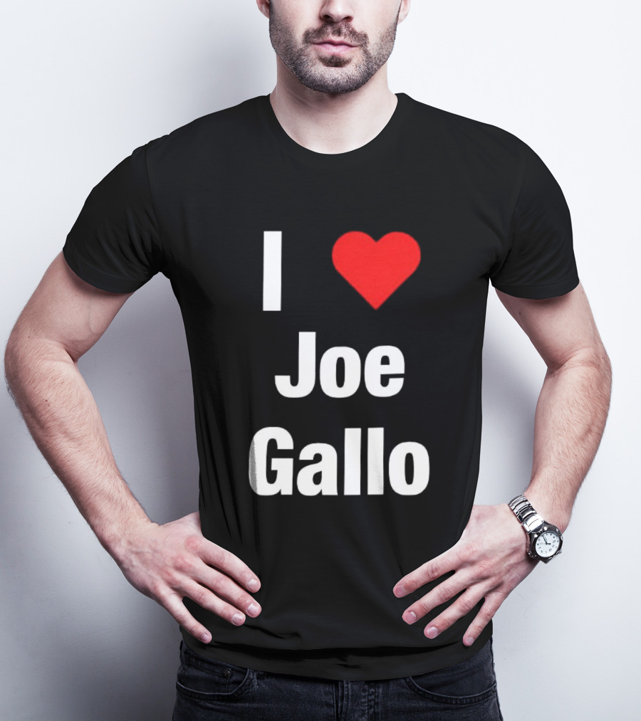 I Love Joe Gallo Merrimack Warriors Basketball T-Shirt