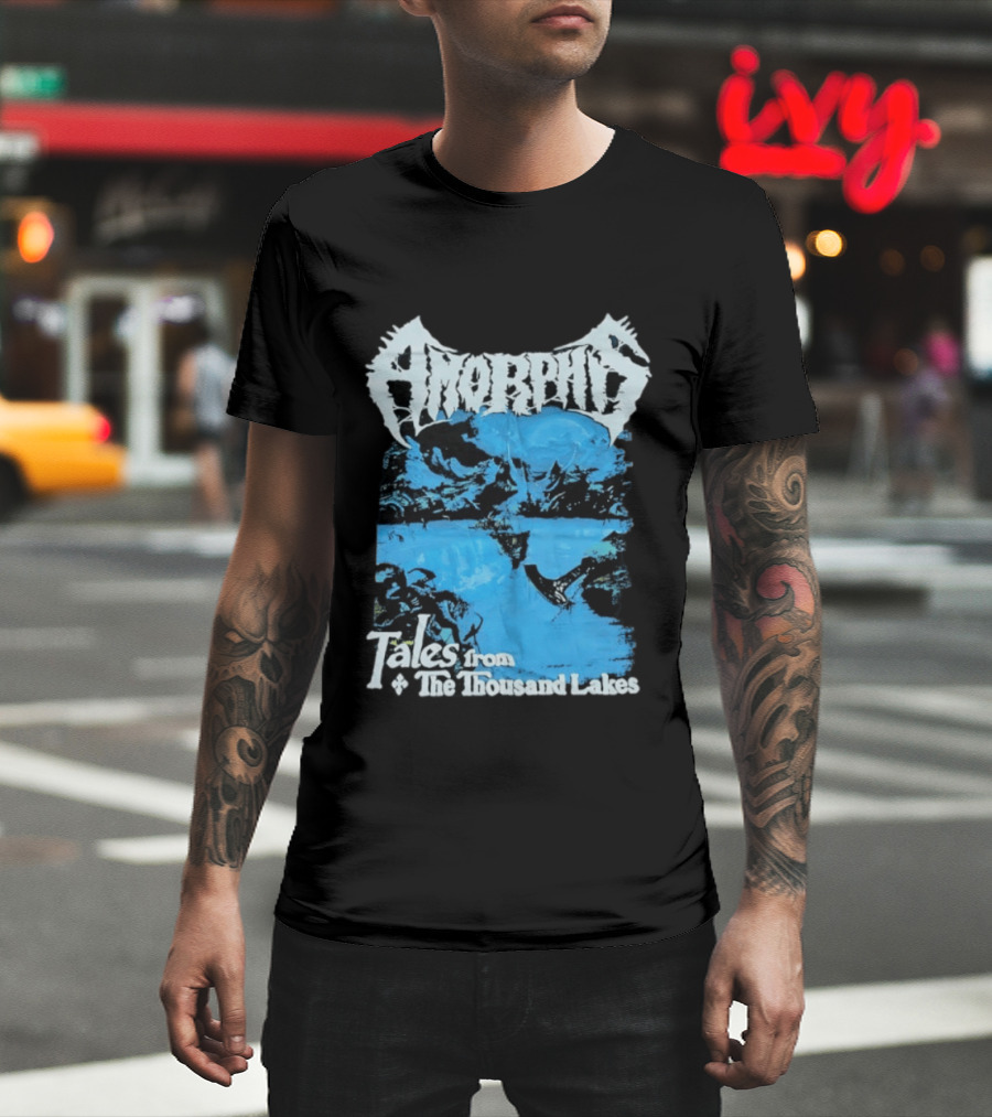 Amorphis Tales From The Thousand Lakes Scenic Landscape T-Shirt