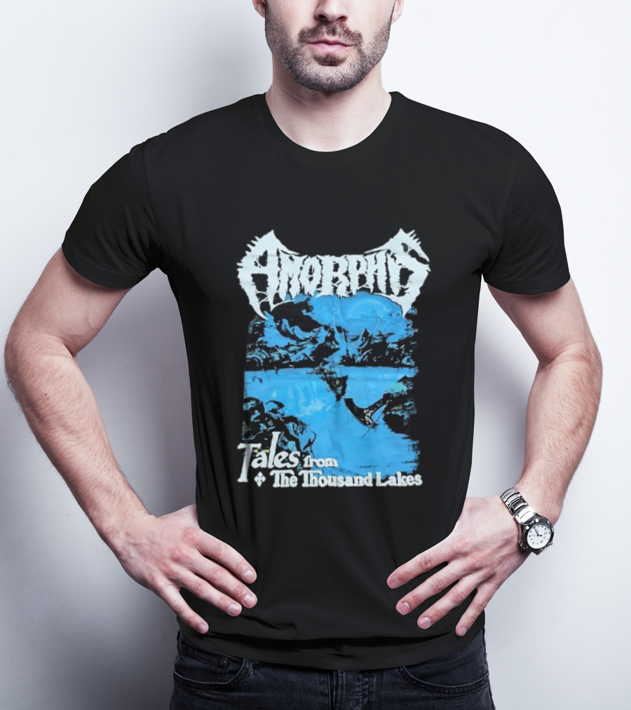 Amorphis Tales From The Thousand Lakes Scenic Landscape T-Shirt