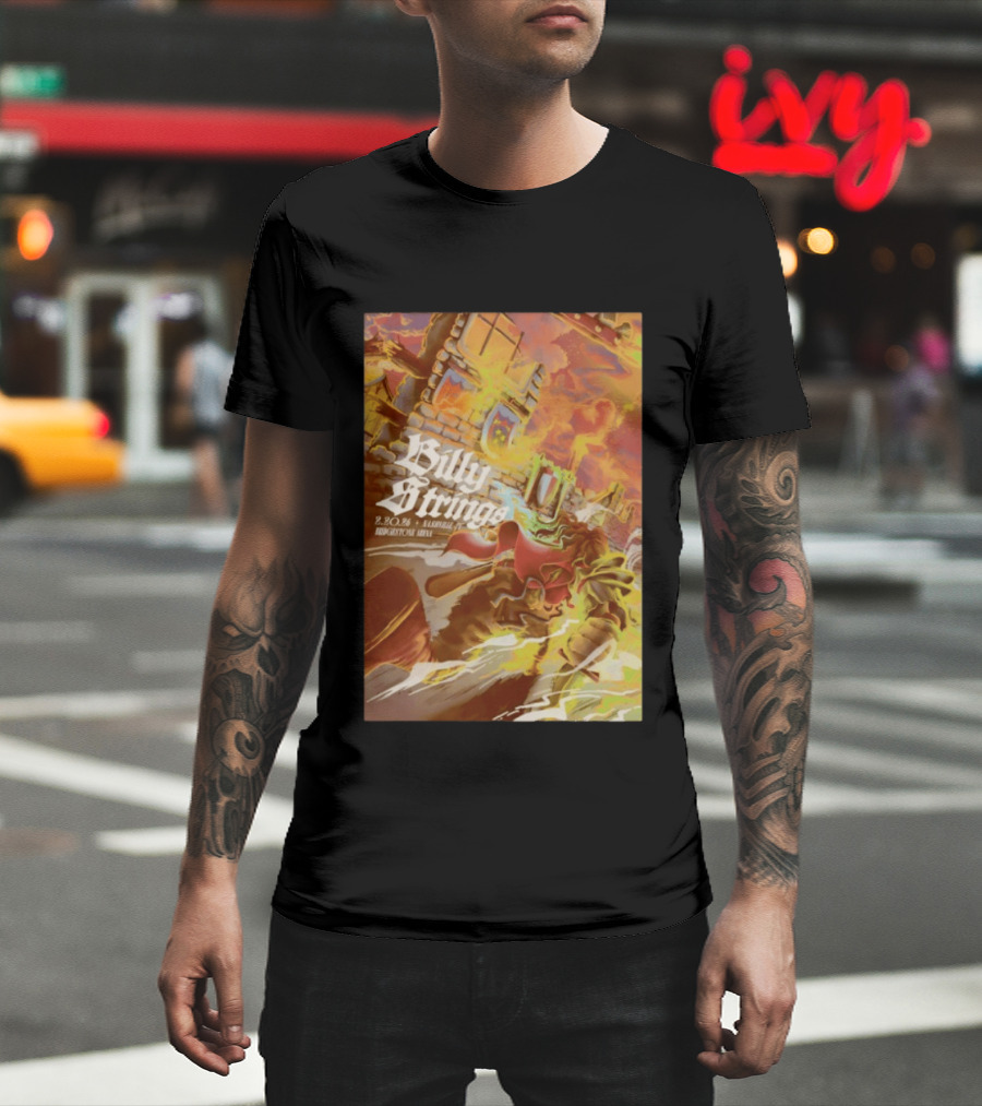 Billy Strings Bridgestone Arena Nashville TN February 20 2026 Castle Fire Fantasy T-Shirt