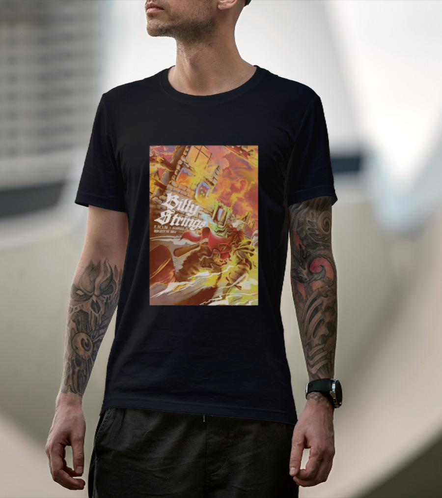 Billy Strings Bridgestone Arena Nashville TN February 20 2026 Castle Fire Fantasy T-Shirt