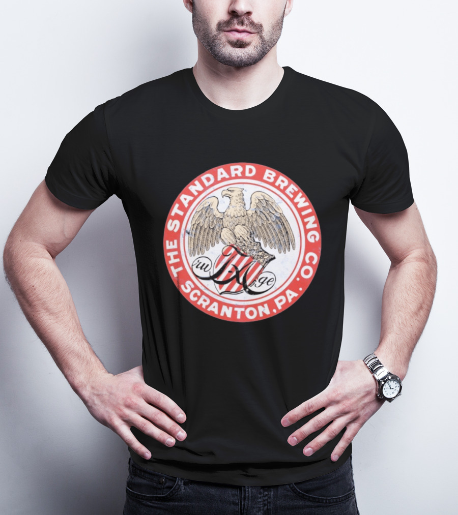 The Standard Brewing Co. Scranton PA Eagle T-Shirt