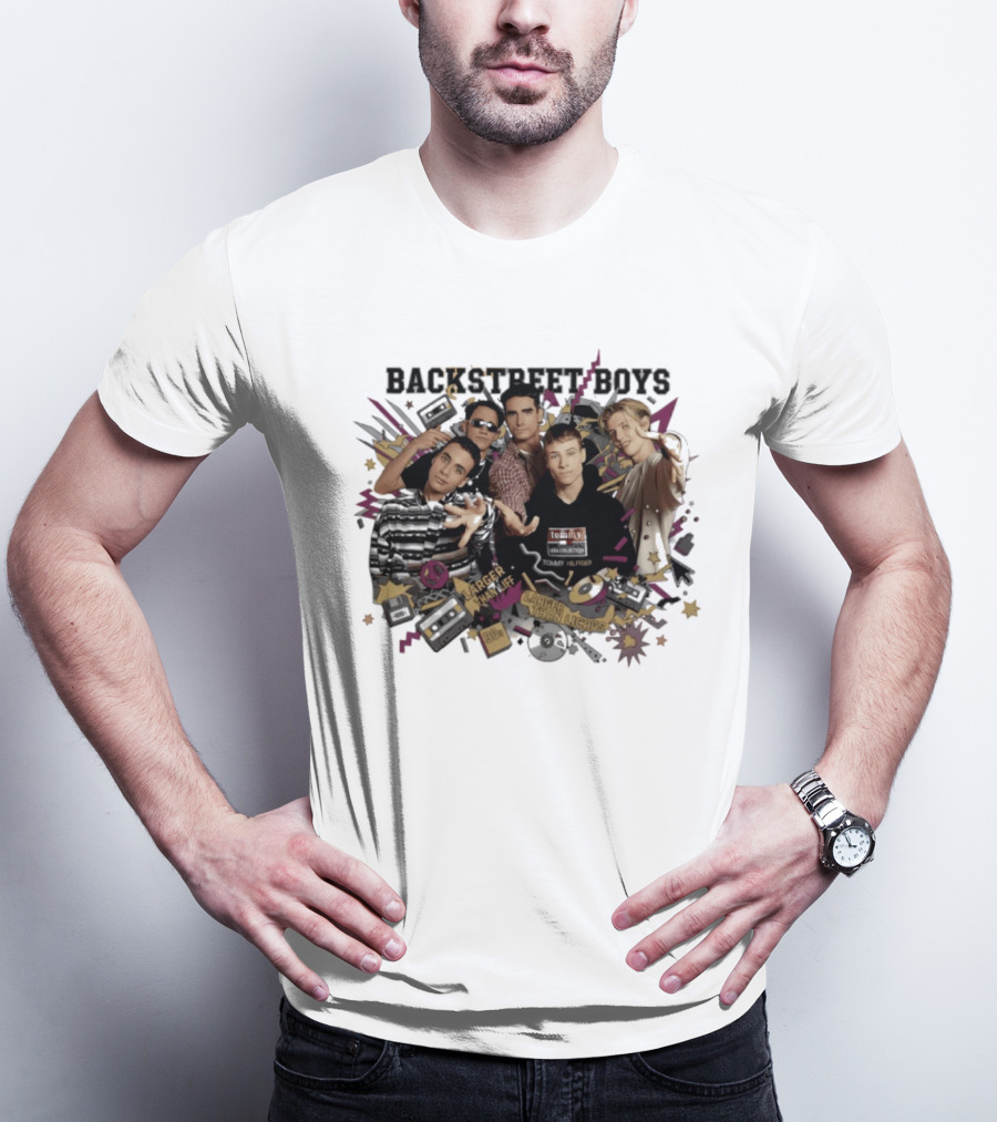Backstreet Boys Larger Than Life 90s Style Music T-Shirt