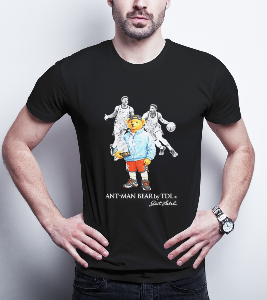 Anthony Edwards Minnesota Timberwolves Bear Trophy USA Basketball T-Shirt