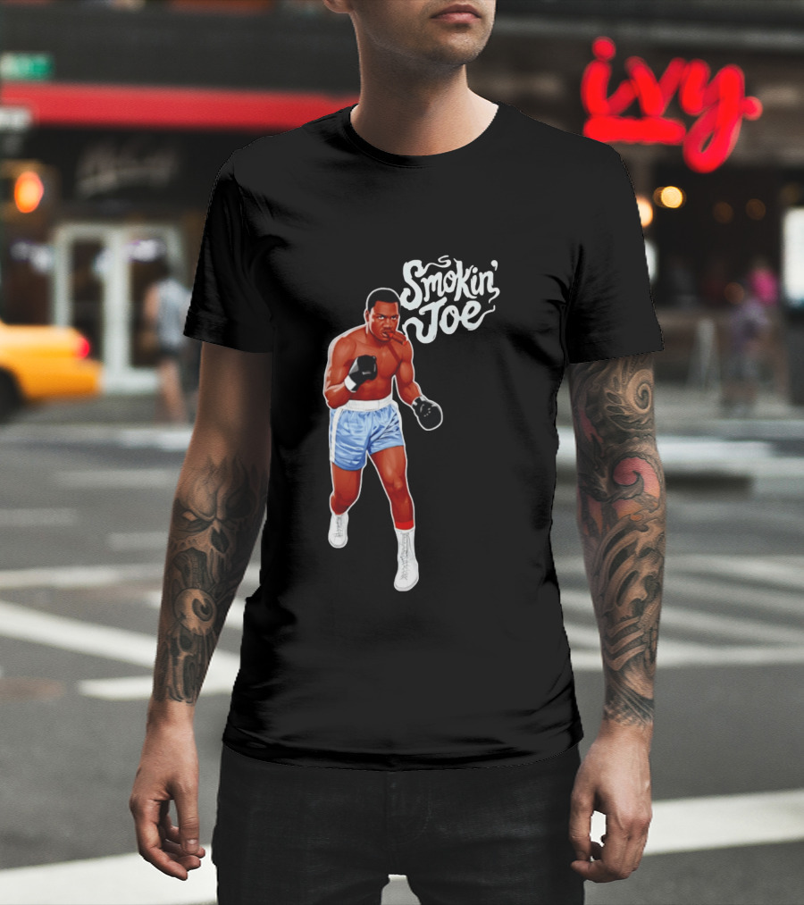 Smokin' Joe Philadelphia Boxing Legend T-Shirt