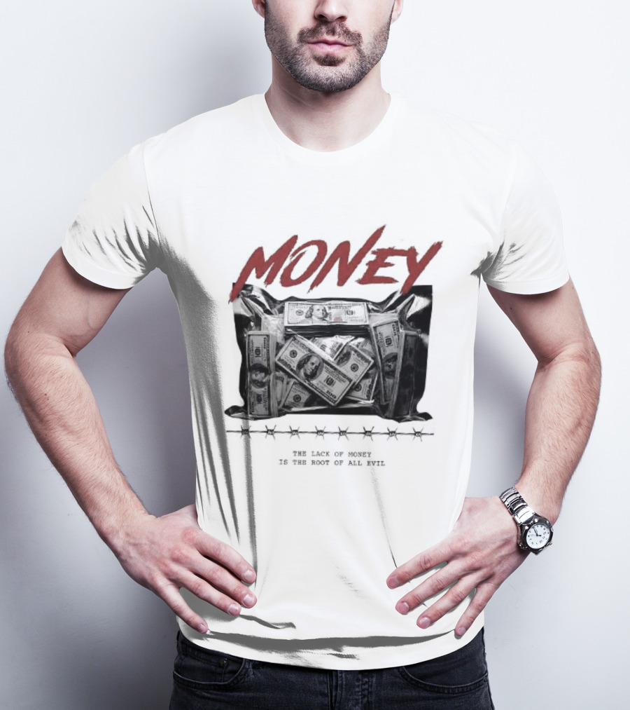 Money The Lack Of Money Is The Root Of All Evil Boombox T-Shirt