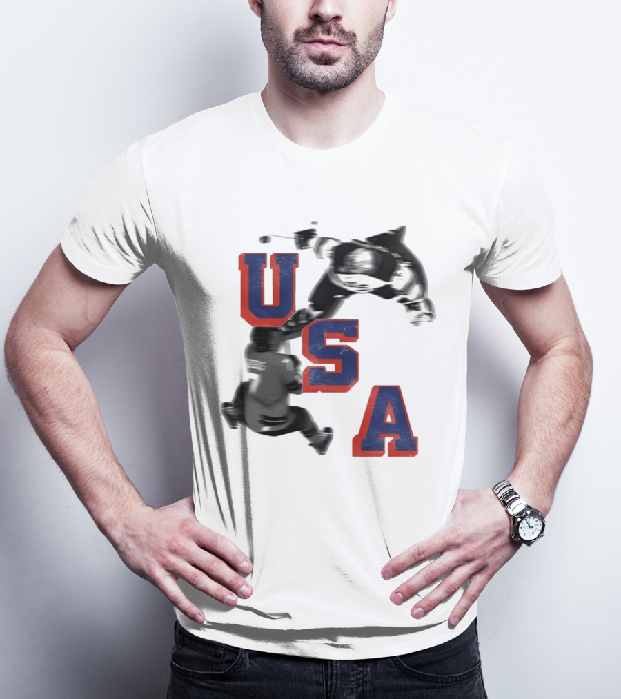 USA Hockey Gold Celebration With Secretary Of Defense Olympic 2026 T-Shirt
