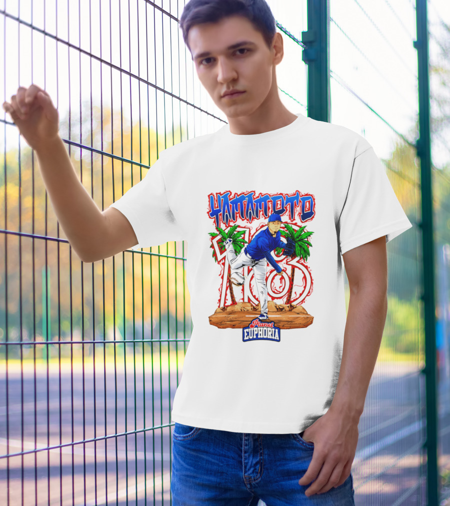 Yamamoto 103 Euphoria Hand Drawn Dodgers T-Shirt