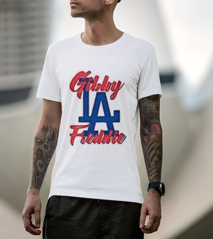 Gibby Freddie LA Dodgers T-Shirt