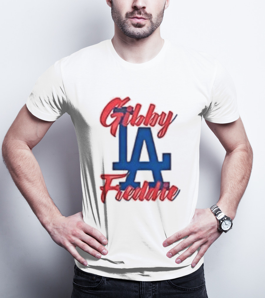 Gibby Freddie LA Dodgers T-Shirt