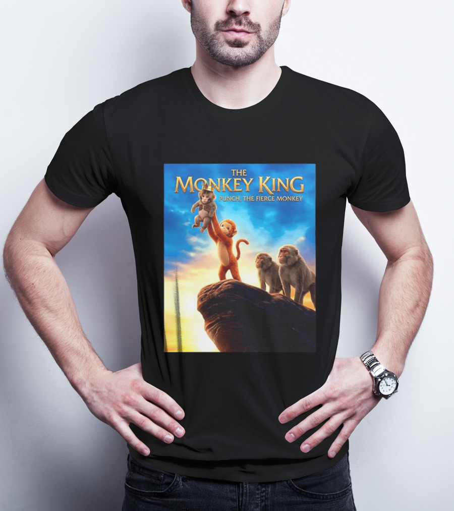The Monkey King Punch The Fierce Monkey Epic Adventure T-Shirt
