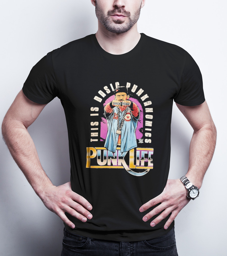 This Is Basic Punkanomics Punk Life CM Punk Wrestling T-Shirt