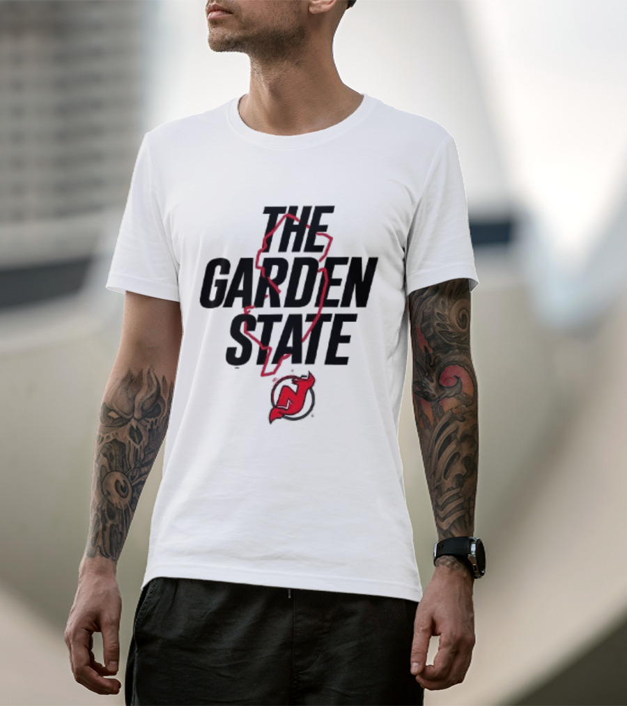 New Jersey Devils The Garden State Hockey Team T-Shirt
