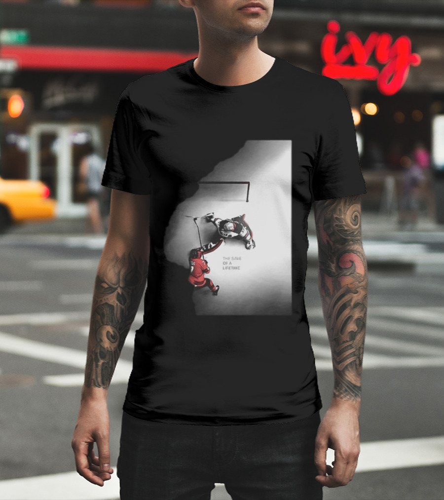 The Save Of A Lifetime Ice Hockey USA Olympics T-Shirt
