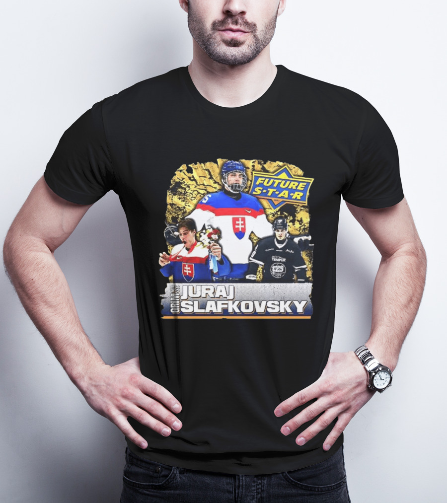 Juraj Slafkovský Future Star Hockey Slovakia Champion T-Shirt