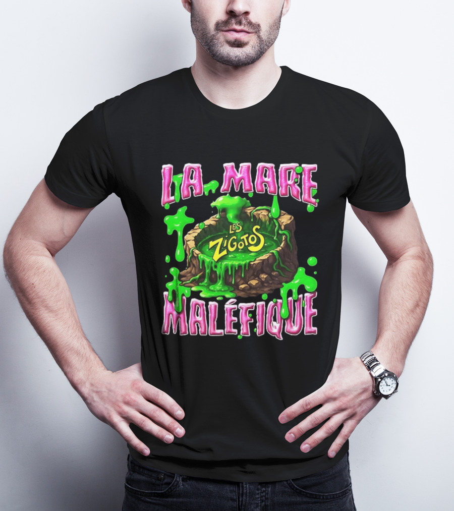 Les Zigotos La Mare Maléfique Green Goo Pit T-Shirt