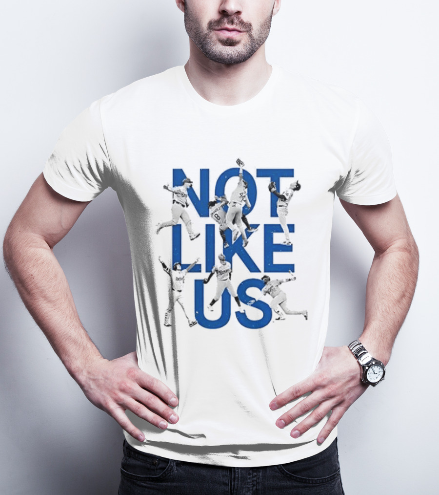 Los Angeles Dodgers Baseball Player Not Like Us Dynamic Play T-Shirt