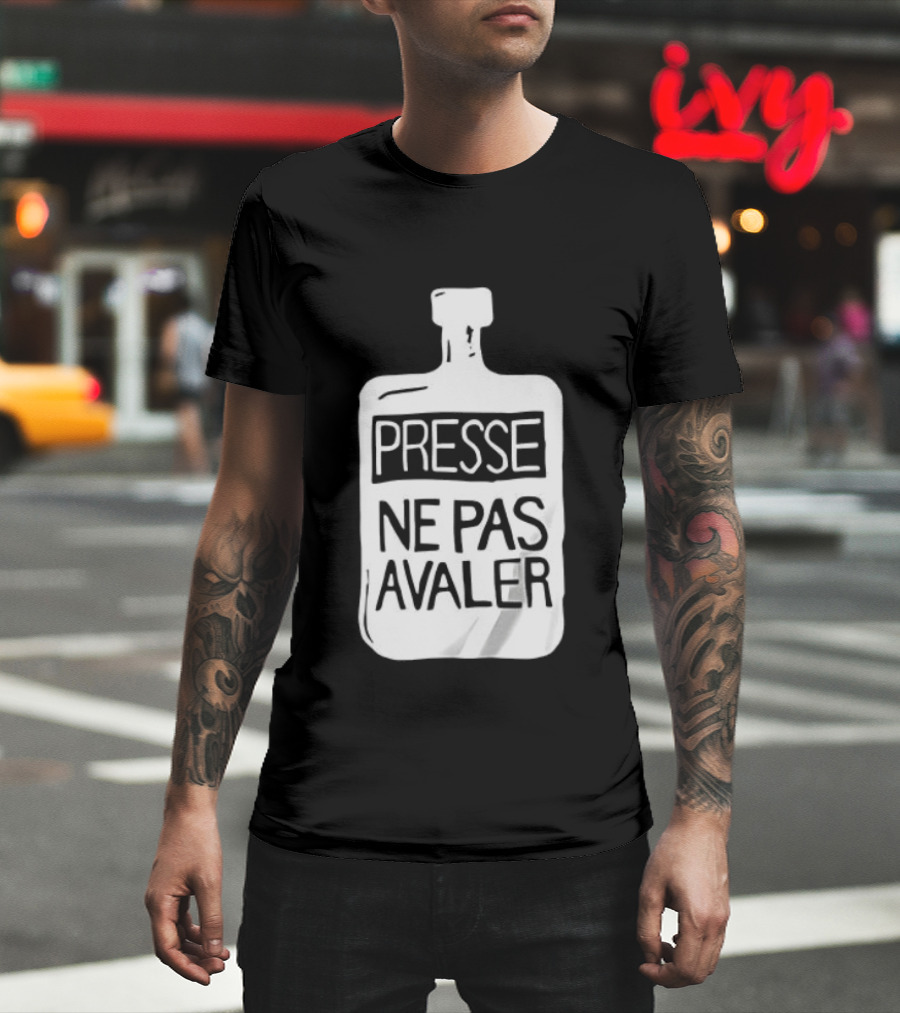 Thom Yorke Presse Ne Pas Avaler T-Shirt