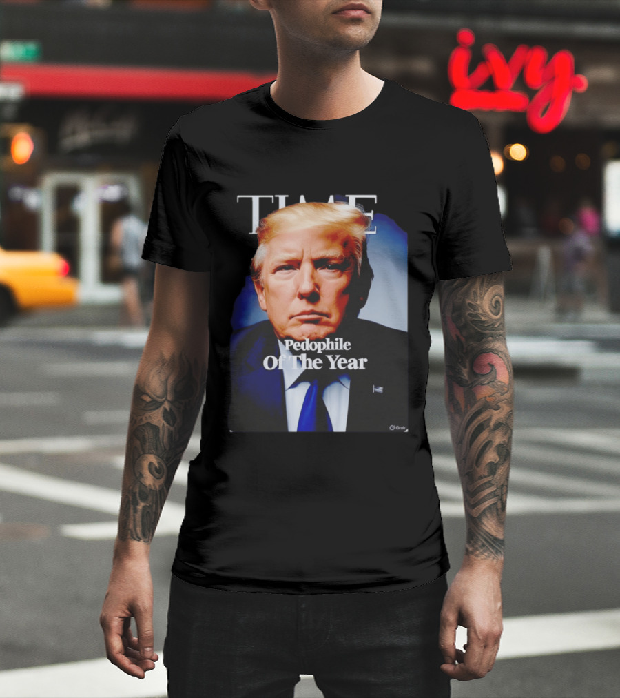 Donald Trump Time Pedophile Of The Year T-Shirt