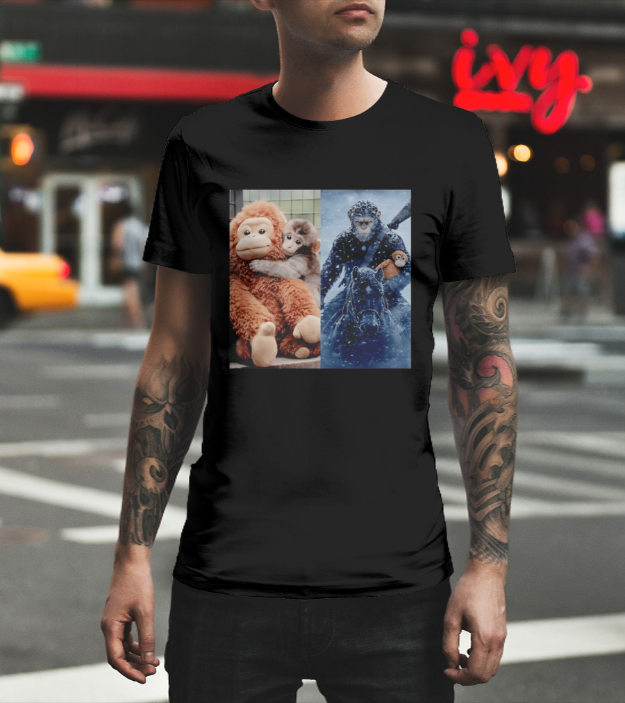 Punch Kun Monkey Evolution Young To Adult 2026 T-Shirt