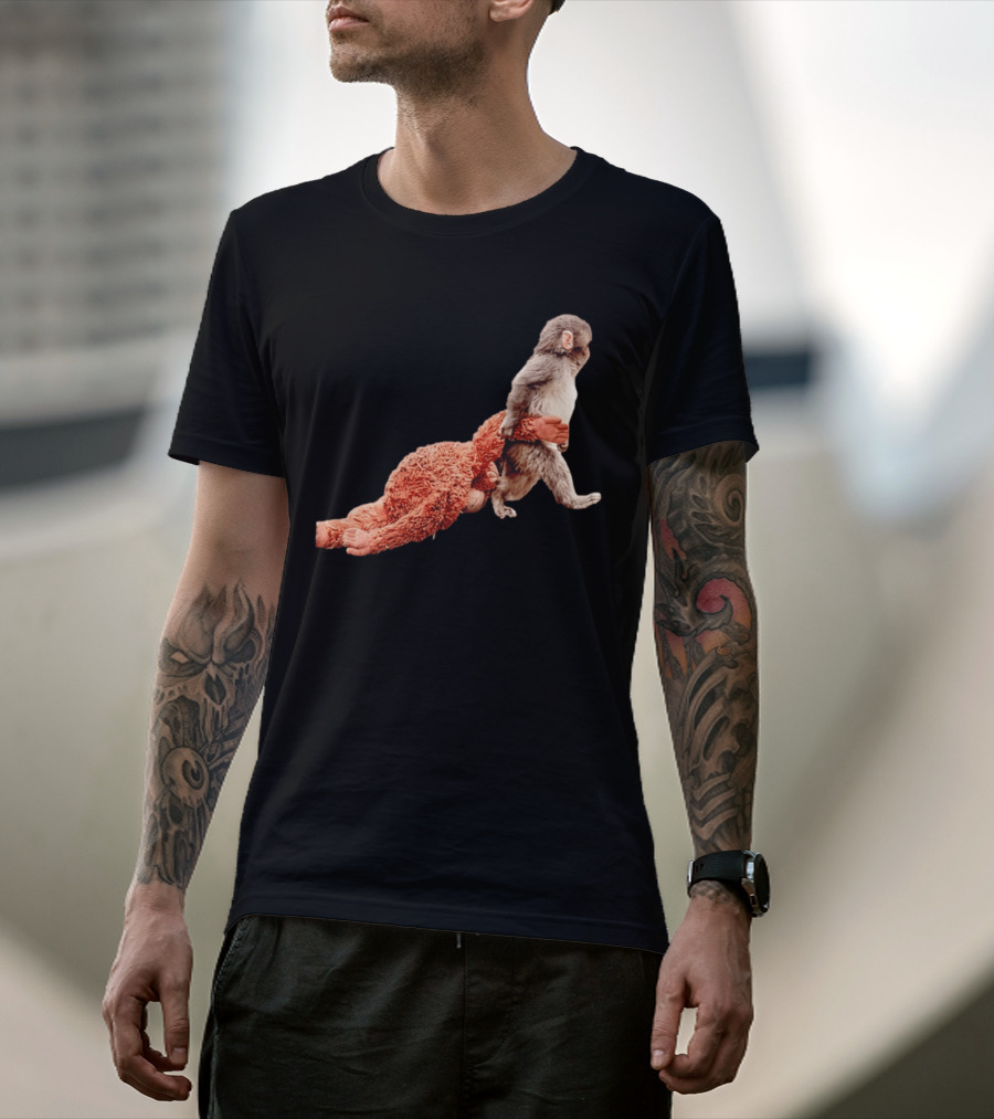 Punch Kun Monkey Meme Baby Toy Duo T-Shirt