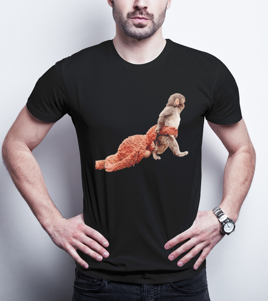 Punch Kun Monkey Meme Baby Toy Duo T-Shirt