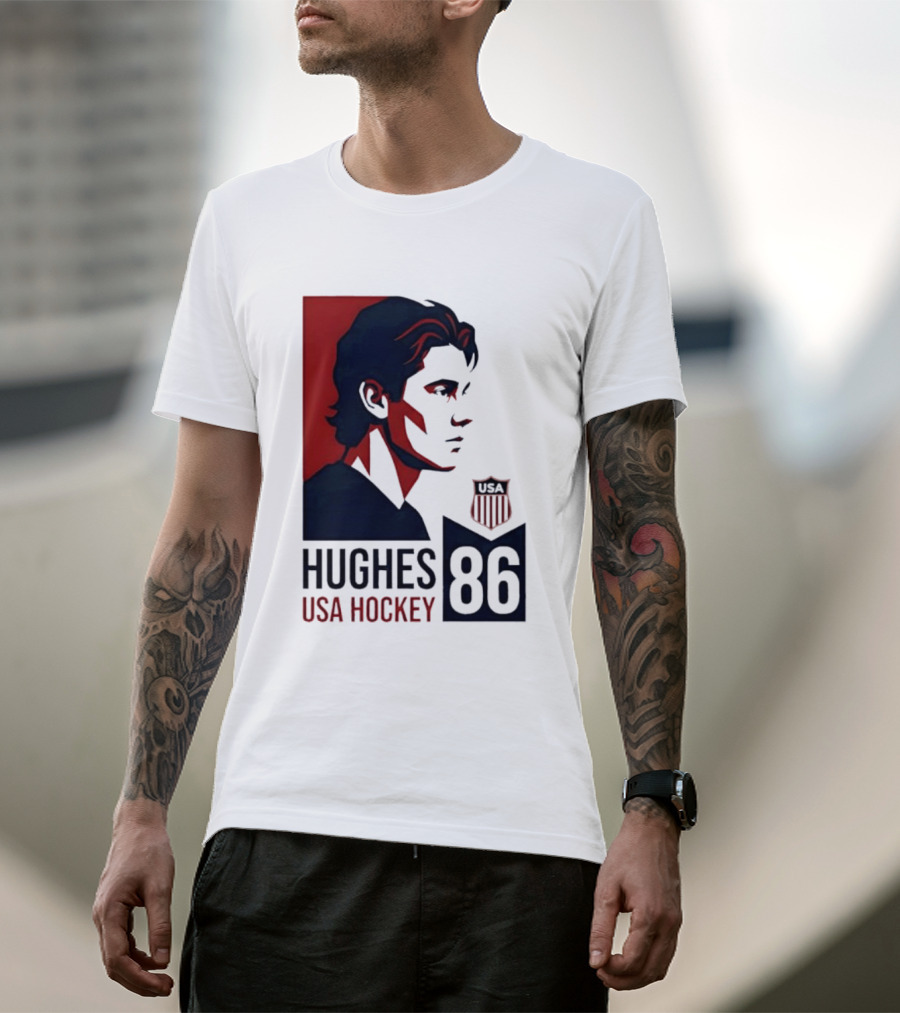 Hughes USA Hockey 86 Winter Olympic Team 2026 T-Shirt