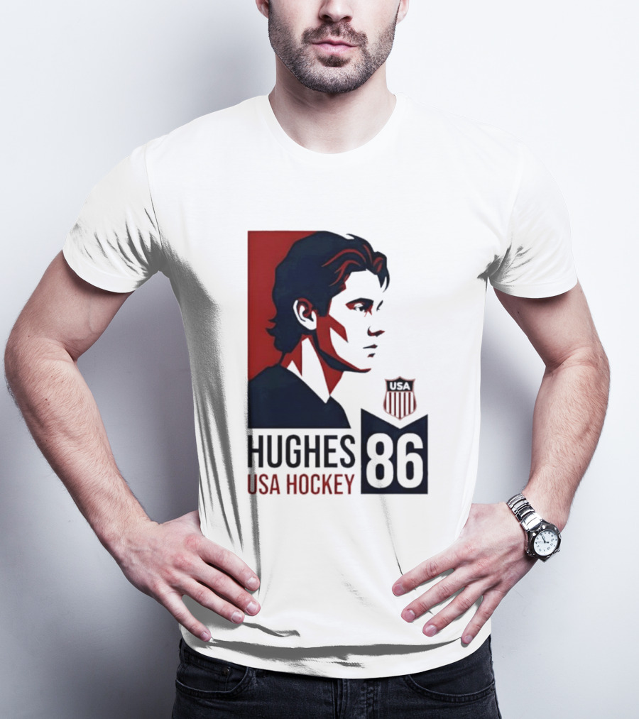 Hughes USA Hockey 86 Winter Olympic Team 2026 T-Shirt