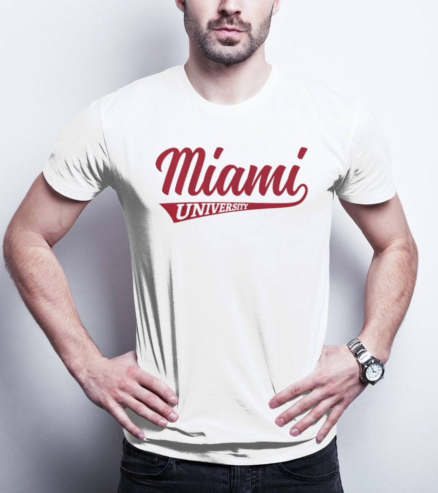 Miami University RedHawks Classic Script T-Shirt